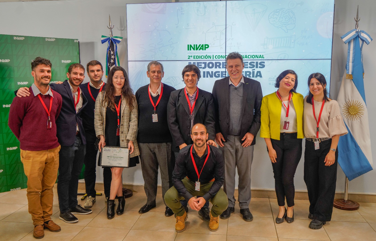 Winners of INVAP’s Contest for the Best Engineering Theses 2024 were ...